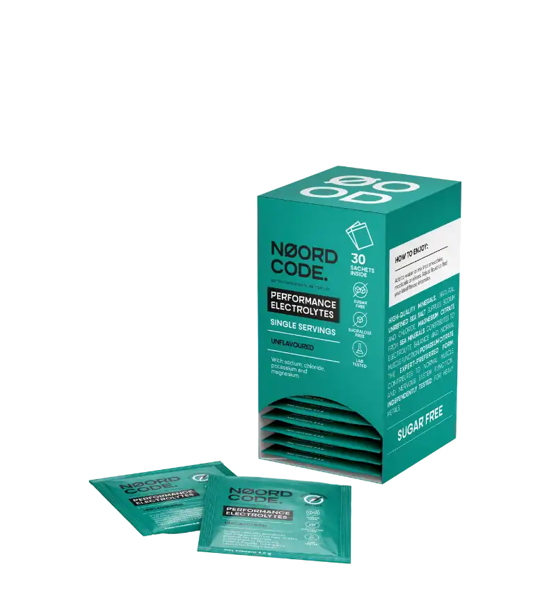 NoordCode Performance Electrolytes Unflavoured Single Servings | LiveHelfi